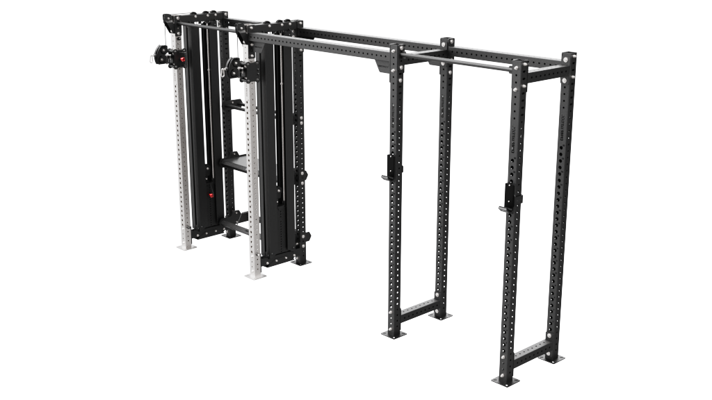 RIGXLPHR2 Crossmaxx® Rig XL pulley-half-rack model PHR2 - Lifemaxx