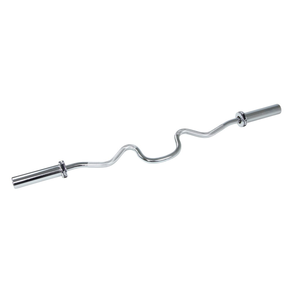 LMX36 LMX.® Olympic curled V-bar 50mm 120cm - Lifemaxx