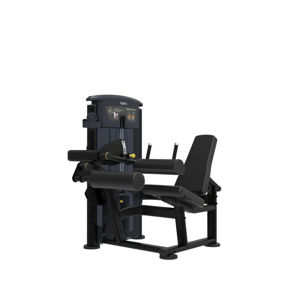 IMP-IT9506C Seated Leg Curl - Black - 295LB - Lifemaxx