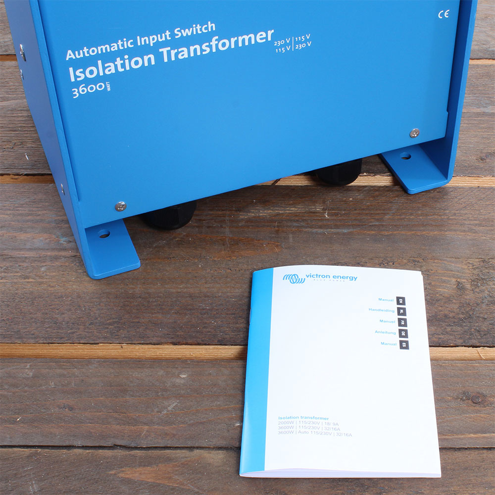 Victron Scheidingstransformator 3600w Auto 115 230v Acculaders Nl