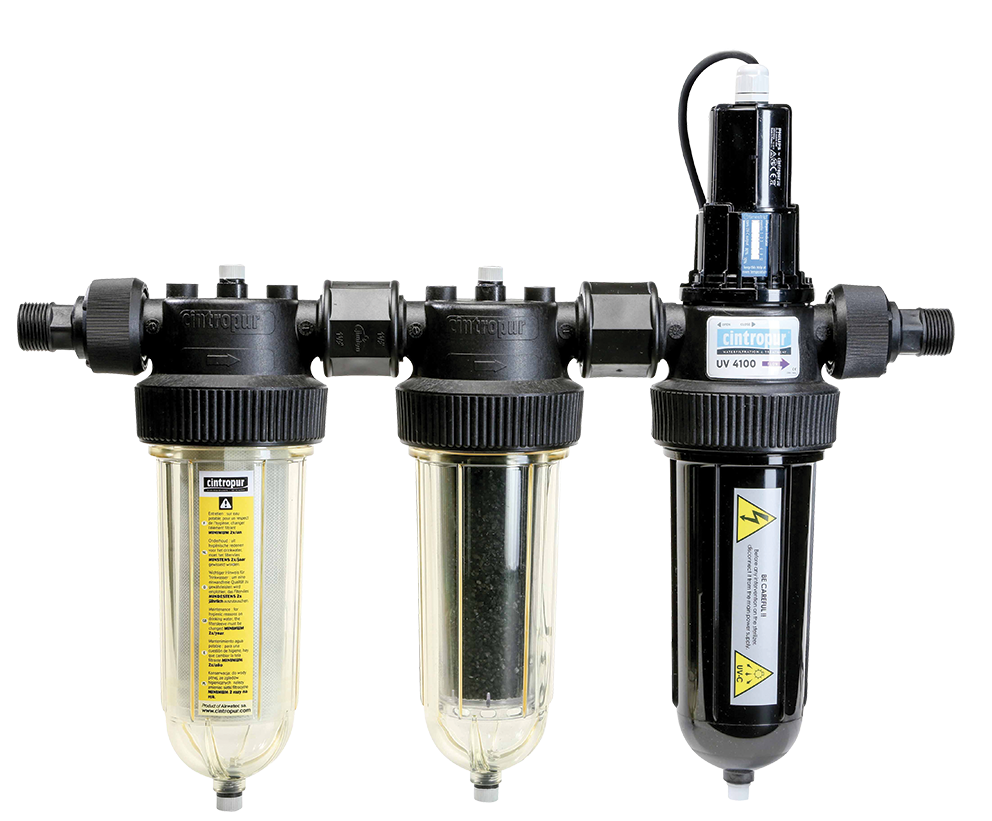 Cintropur TRIO - UV / 4100 UV + NW 25 + NW 25 TE-CTN - 1" - Ryva ...