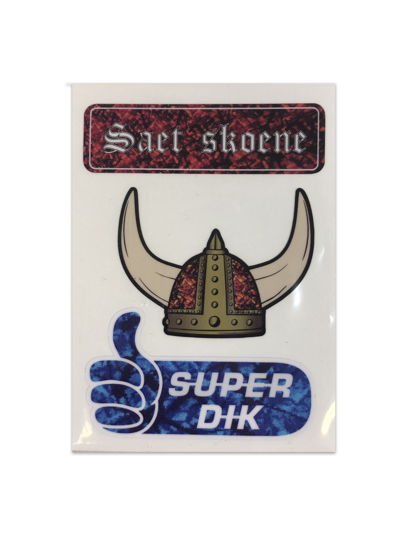 Stickerset Danish plush - Joostshop