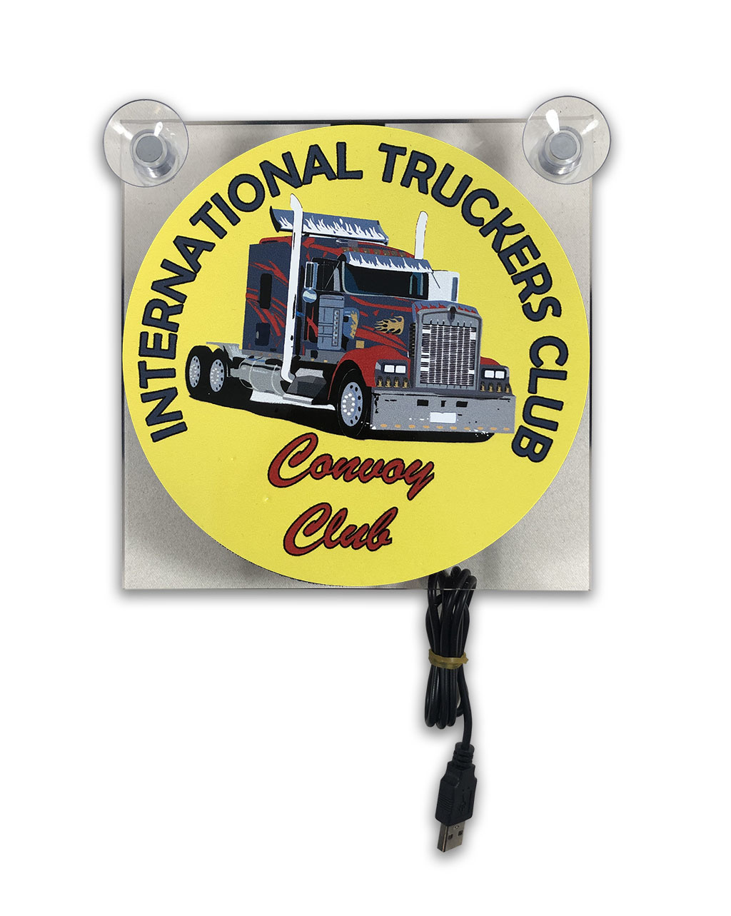 Light box USB International Truckers Club 12/24V - Joostshop