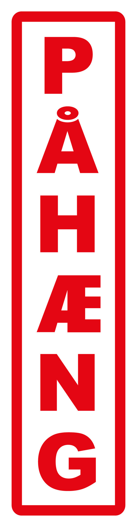 Pahaeng sticker - 15 x 4 cm - different colors - Joostshop