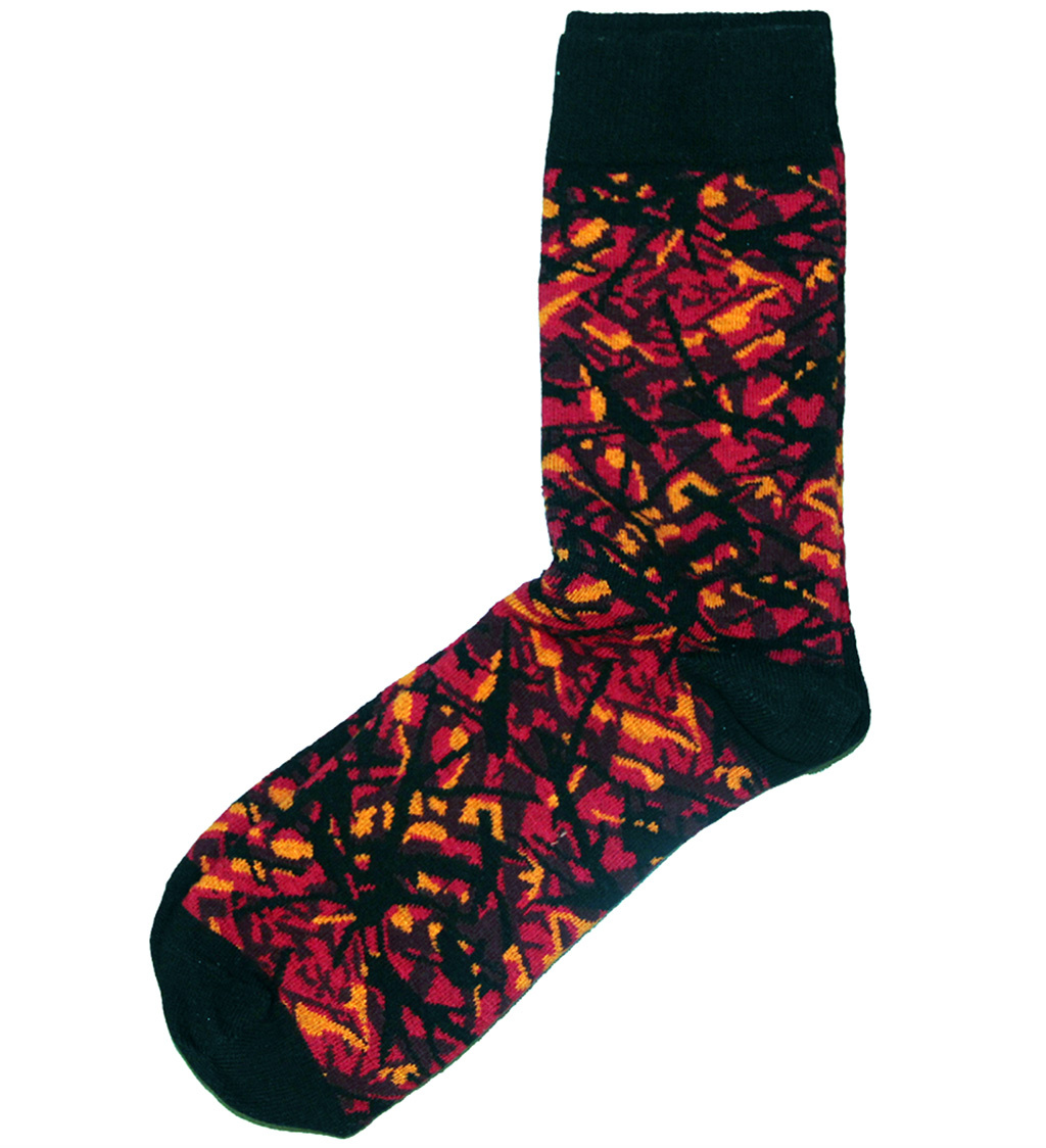 1 pair of socks - Danish Plush - Red - Joostshop