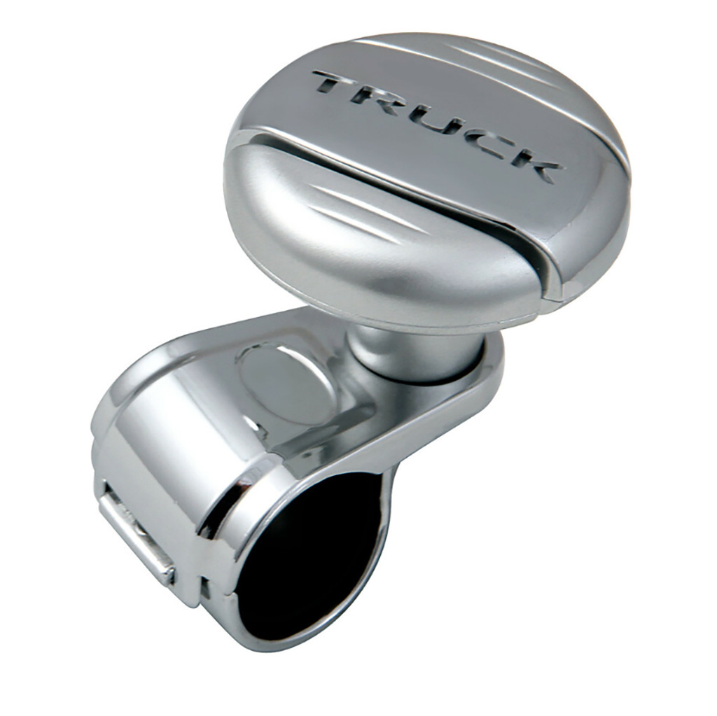 Steering wheel knob - chrome style - Joostshop
