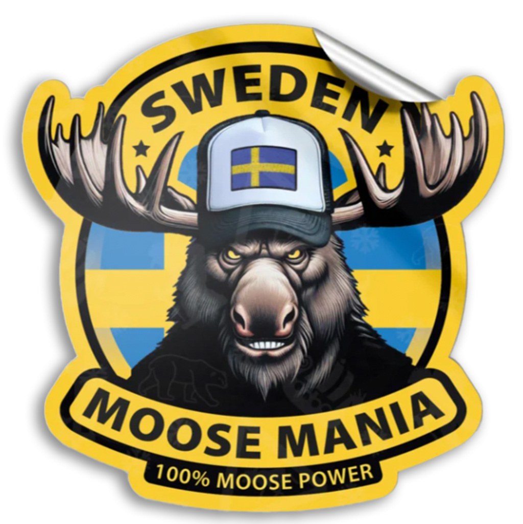 Sticker Moose Mania - Joostshop
