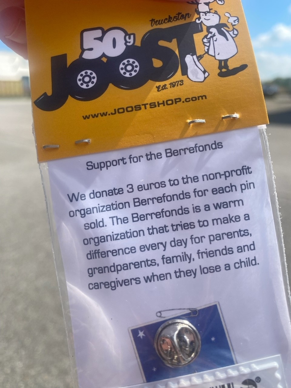 JOOST 50 years anniversary - Pin - Joostshop