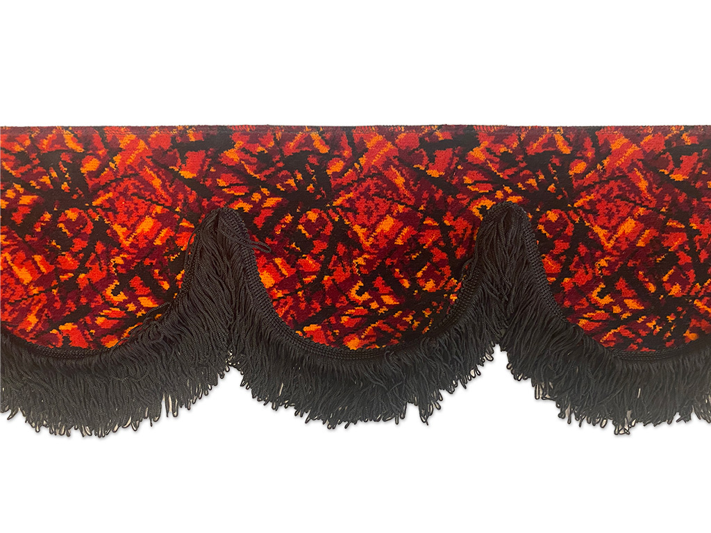 Window band wide - Danish plush - 2m30 - Joostshop