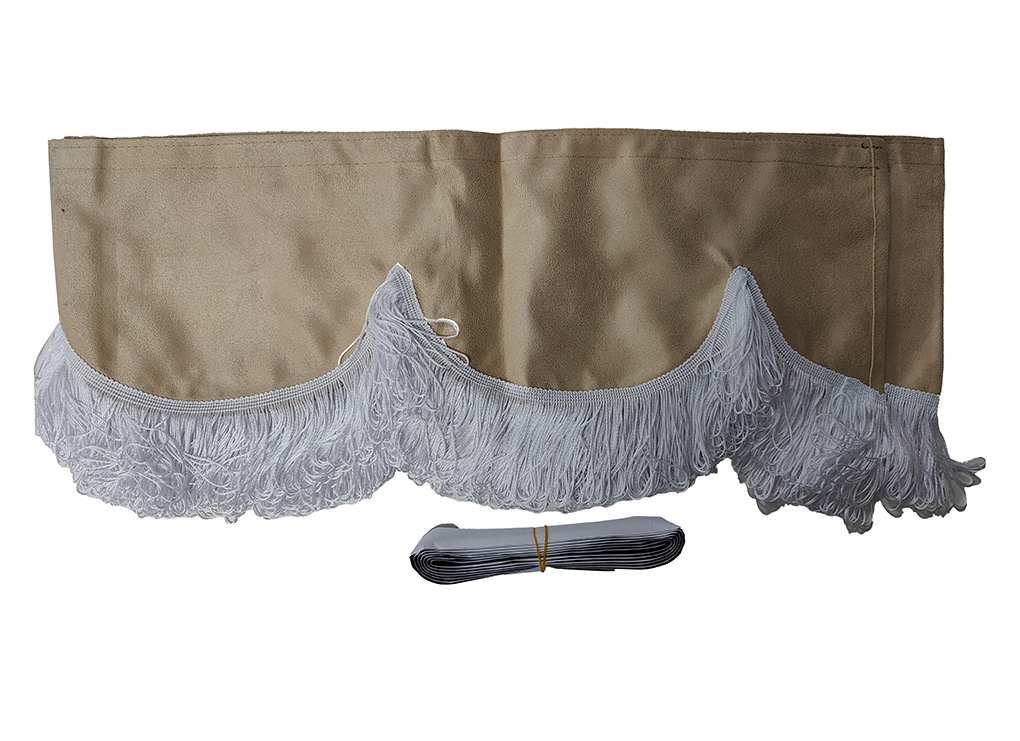 Cabin Window Band – Floer – 230×18 cm – With Fringes – Multiple Colour ...