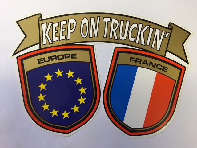 Sticker Europa - France - Joostshop