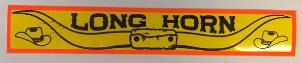Sticker long horn - Joostshop
