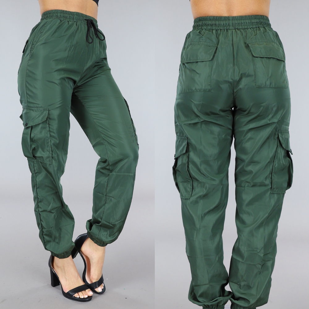 Groene Parachute Cargo Broek - Uwantisell.nl