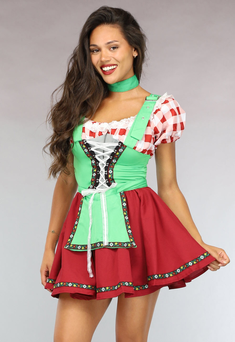 Dirndl Oktoberfest Kostuum - Uwantisell.nl