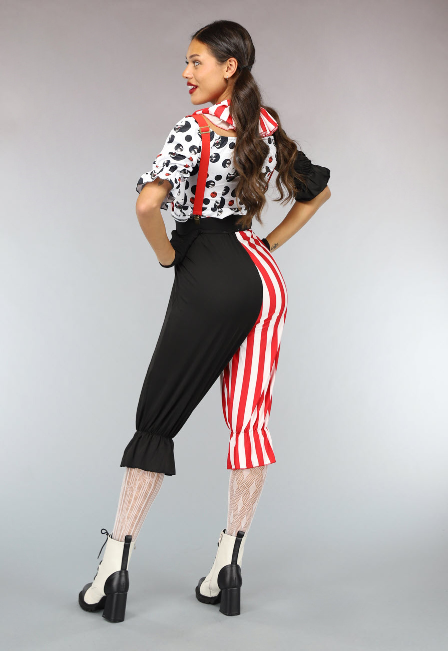 Psycho Clown Kostuum met Accessoires - Uwantisell.nl