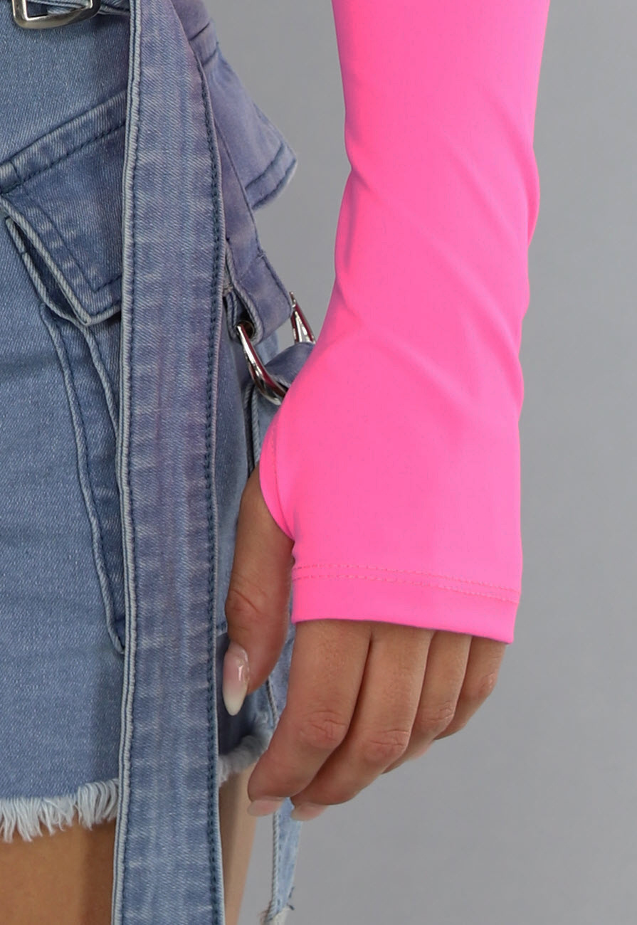 Neon Roze Bolero - Uwantisell.nl