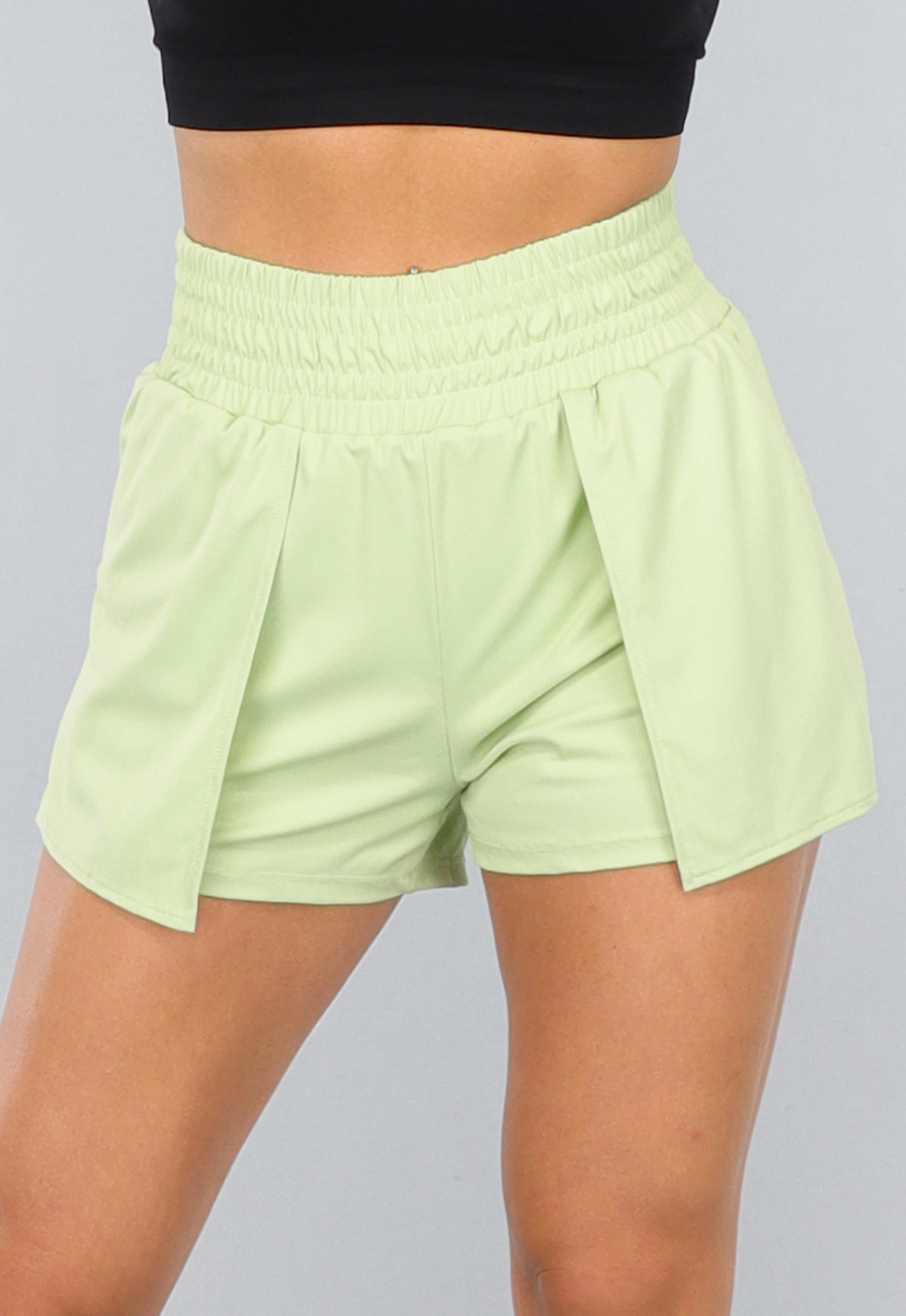 Groene Loose Fit Sport Short - Uwantisell.nl