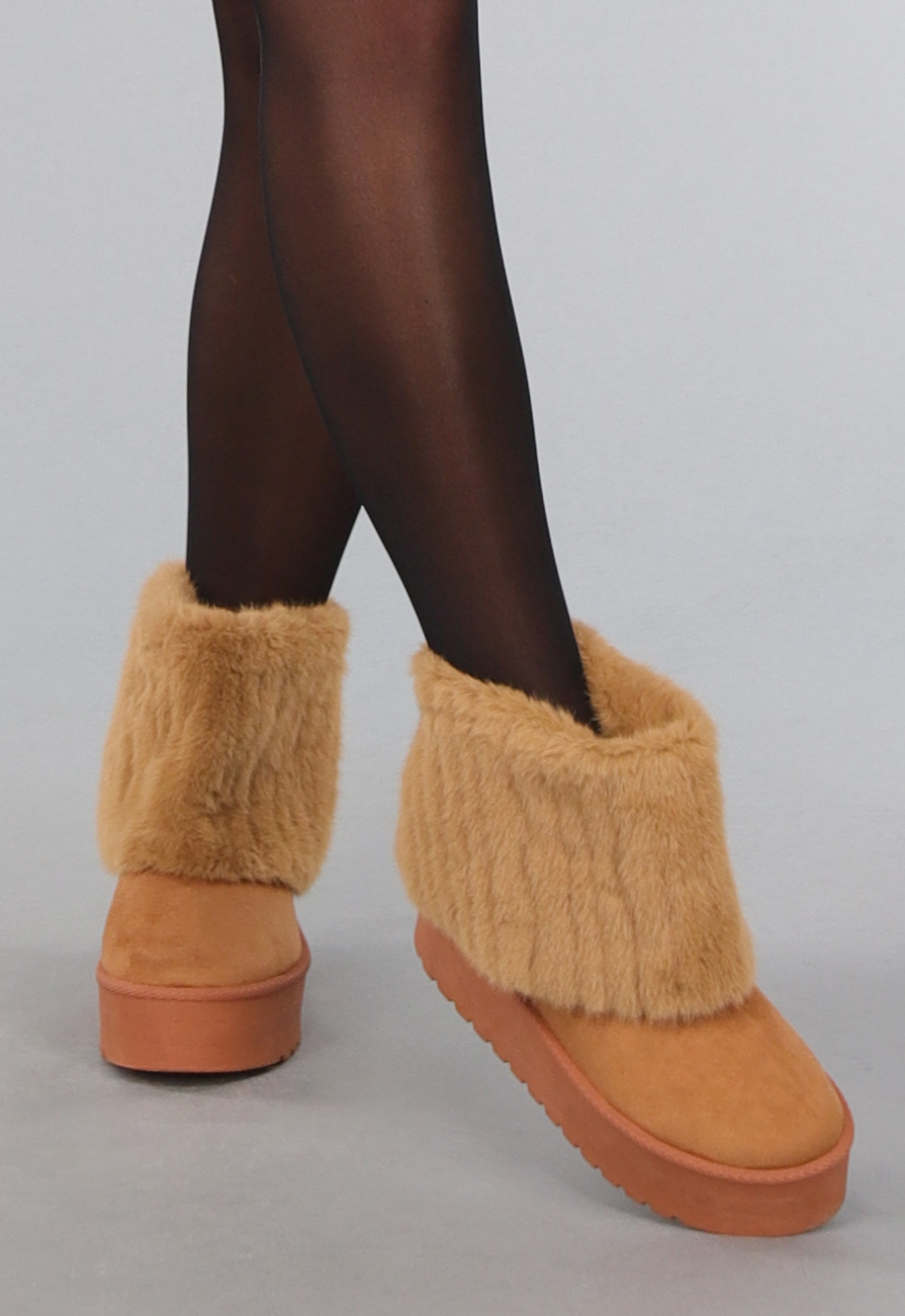 Camel Nepbont Overslag Snowboots - Uwantisell.nl