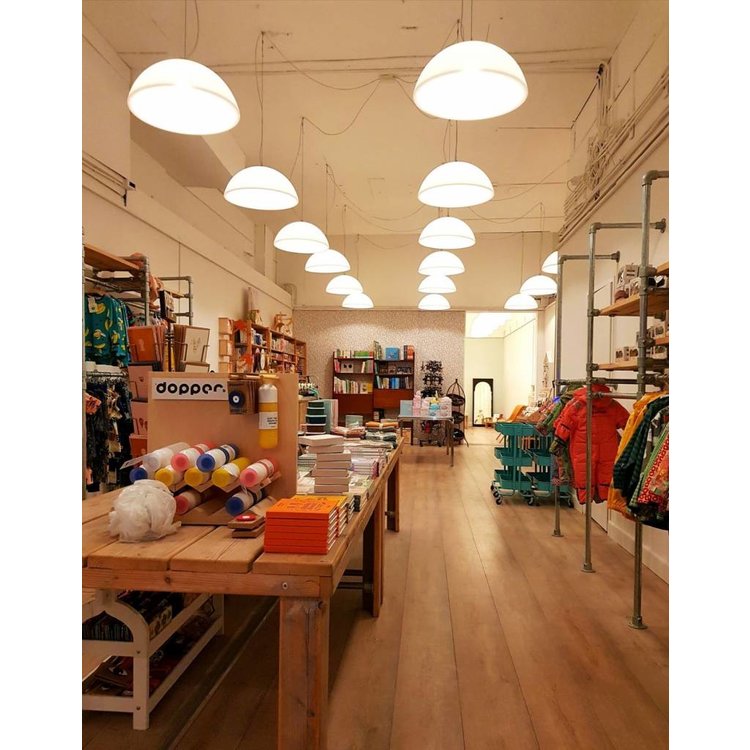 Kayradome 60cm Design Hanglamp Wit Snel Bestellen?? - Lampentoppers.nl Kayradome 60cm Design Hanglamp Wit Snel Bestellen?? - Lampentoppers.nl