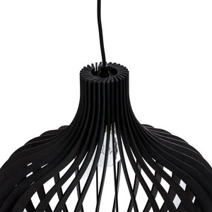 Blij Design Seattle Hanglamp Ø 40cm Zwart kopen bij Lampentoppers