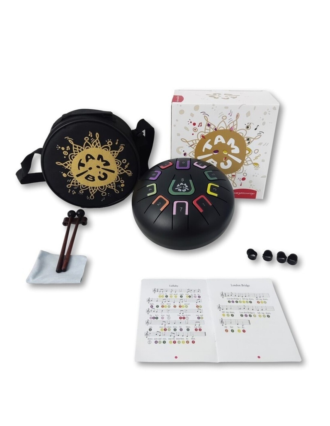 Tambú 8 mat zwart - Immenz