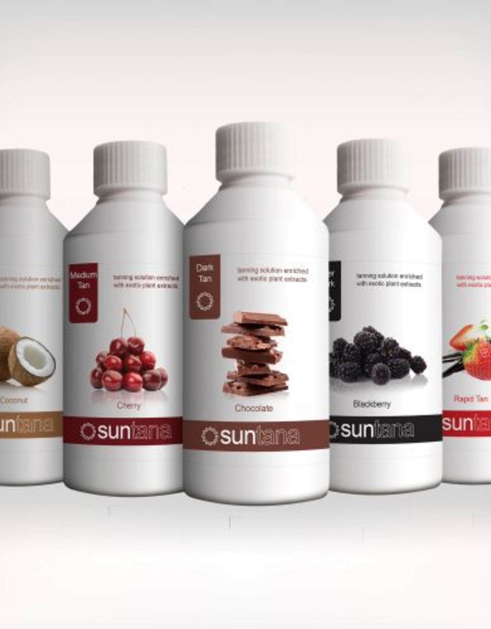 Suntana Famous Five - 5x250ml - Spray Tan Apparatuur en Vloeistoffen