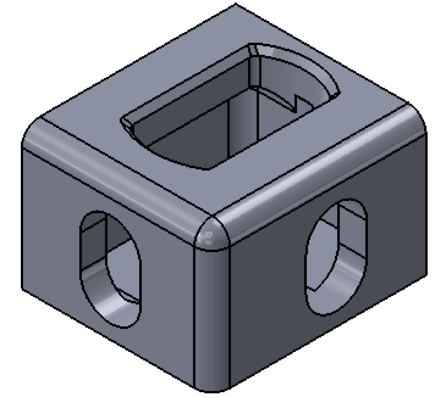 Corner Castings ISO 1161 for twist lock bottom left - Industrialwheels.com