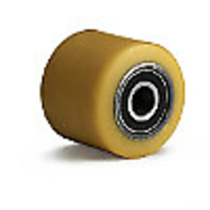 Polyurethane pallet rollers with ball bearings for pallet trucks A00.34 ...