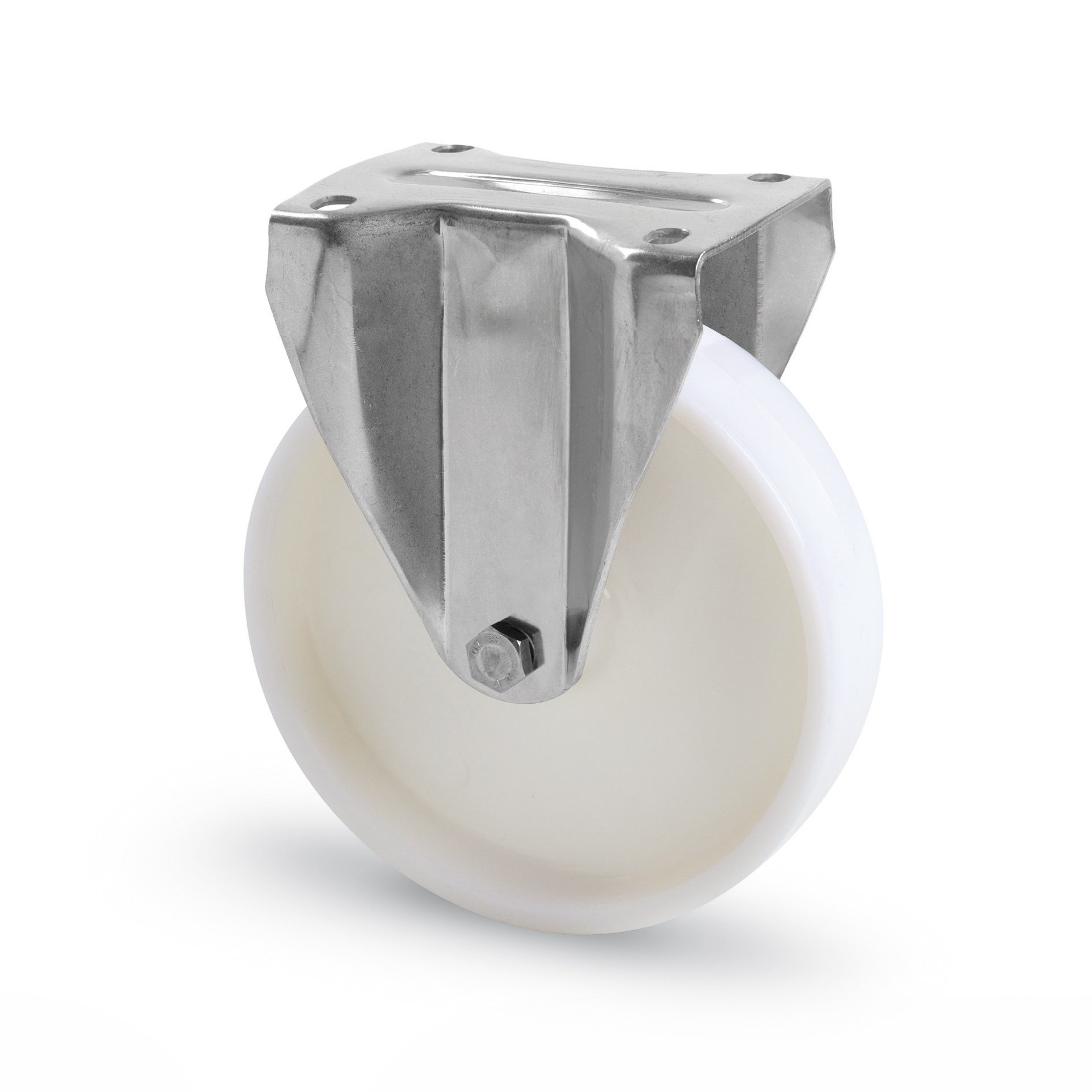 fixed-wheel castor, Ø 100 mm, all-polyamide (PA6) wheel, 150KG ...