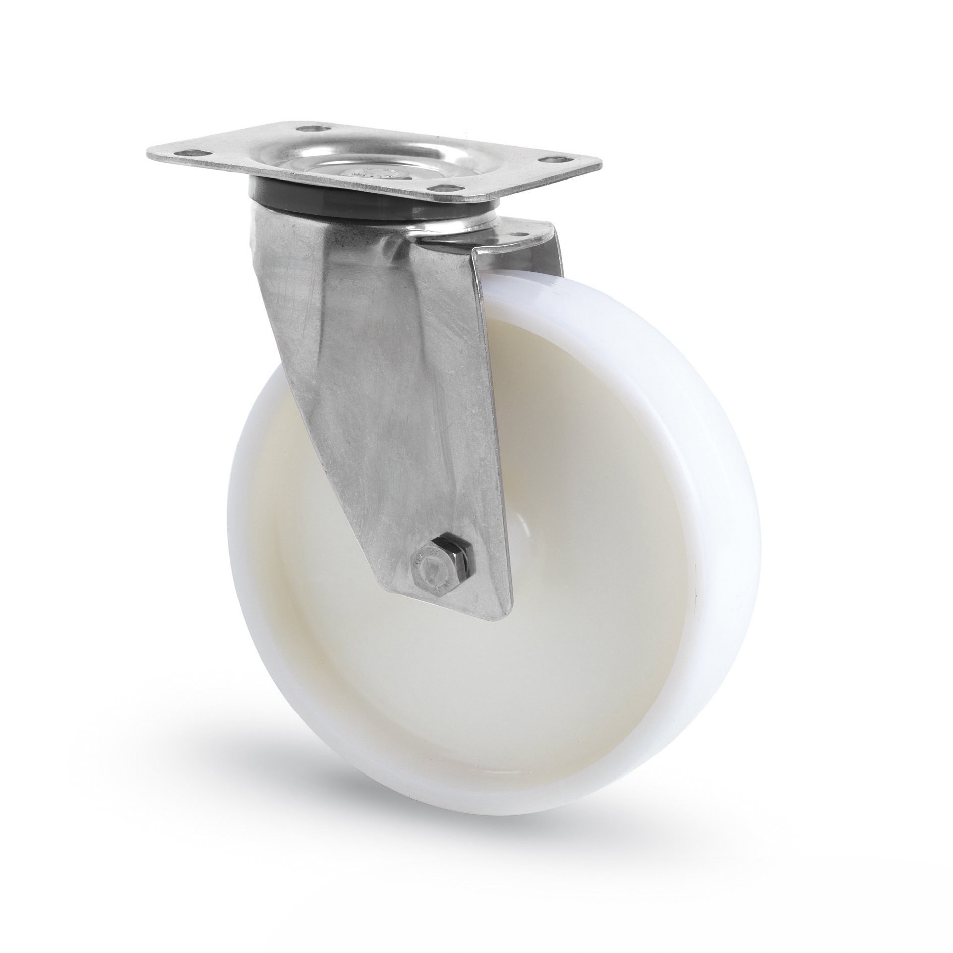 swivel castor, Ø 80 mm, all-polyamide (PA6) wheel, 120KG ...