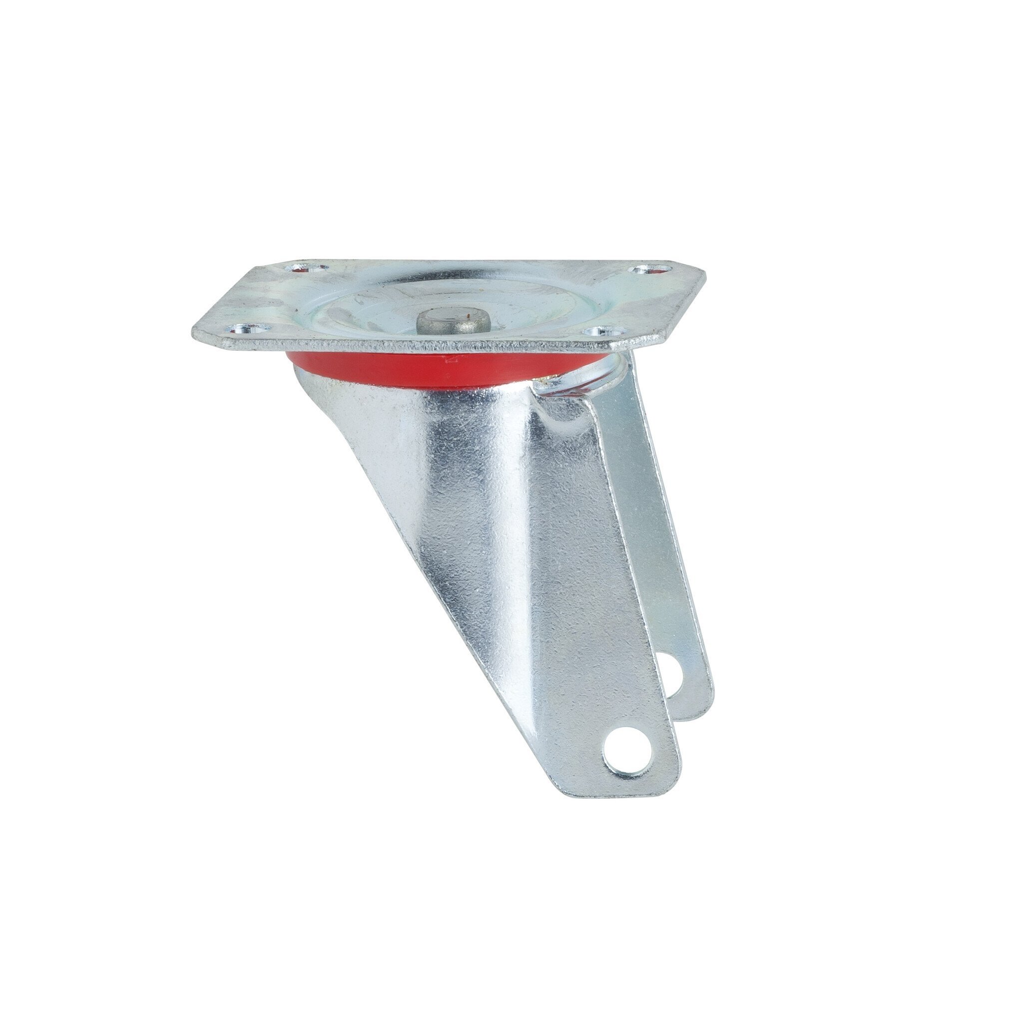 swivel fork Ø125mm plate fitting 250KG - Industrialwheels.com