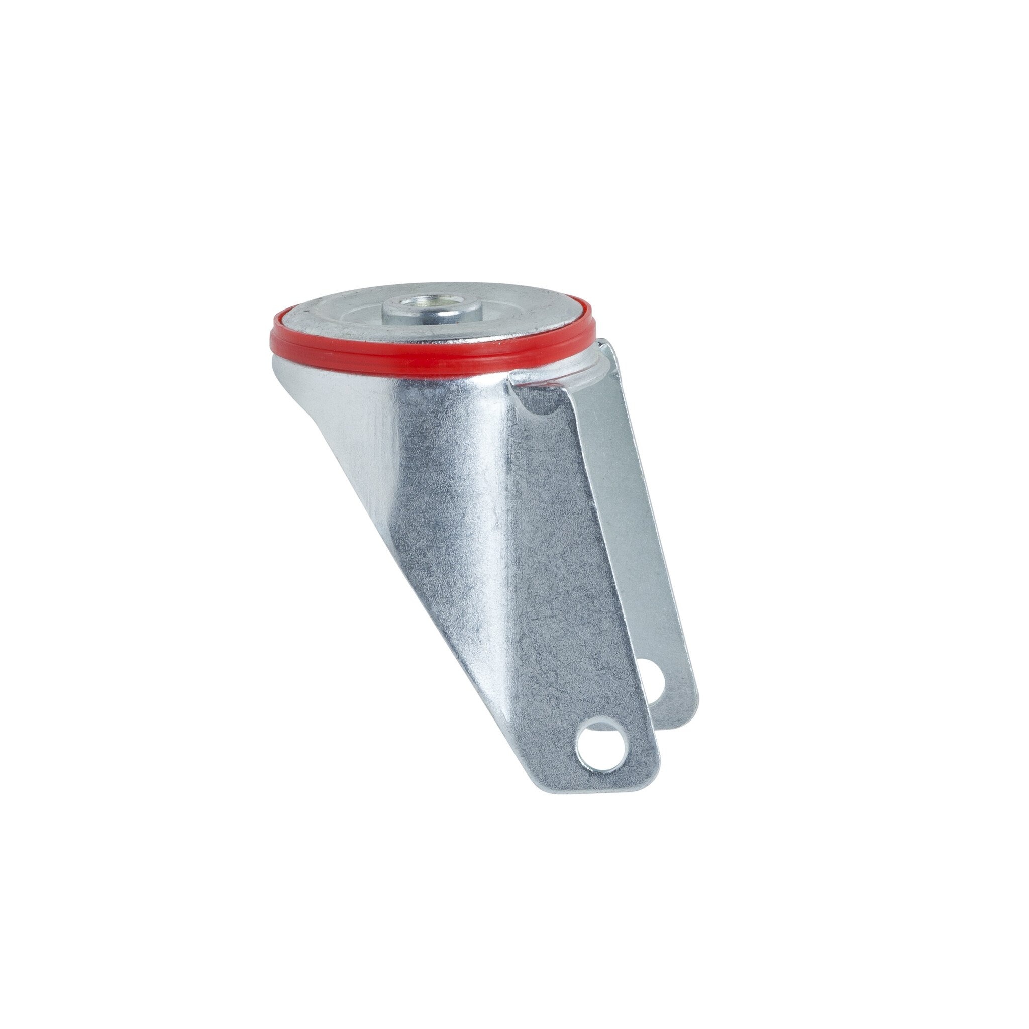 swivel castor fork Ø200mm bolt hole 350KG - Industrialwheels.com