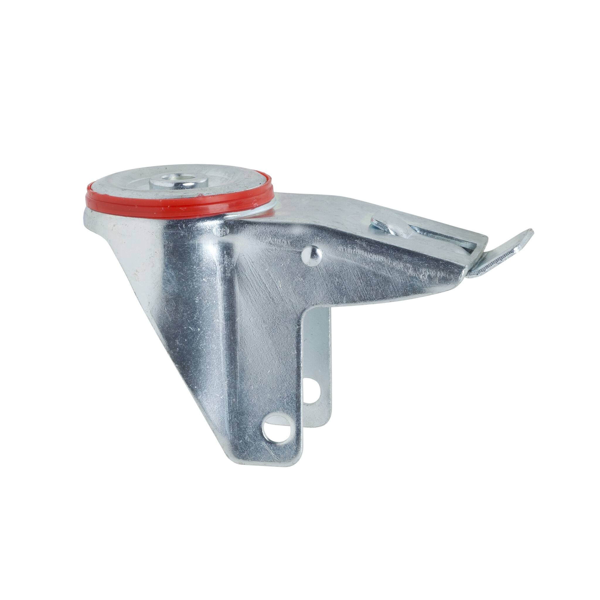 SWIVEL FORK RND.160 BRAKE O-BEV.13 - Industrialwheels.com
