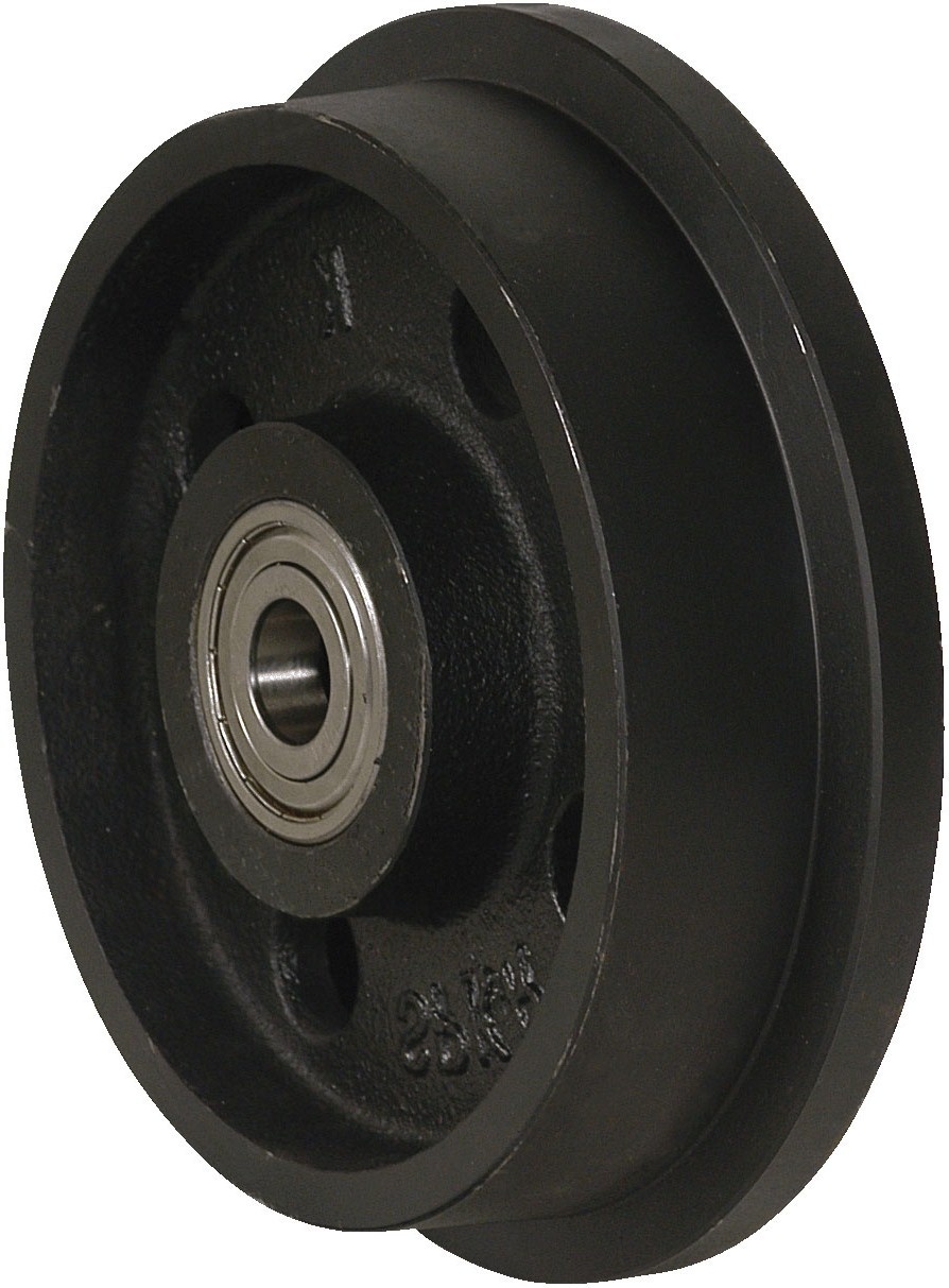 Roue simple croc, Ø 50mm, fonte, 400KG - Industrialwheels.com - Roues ...