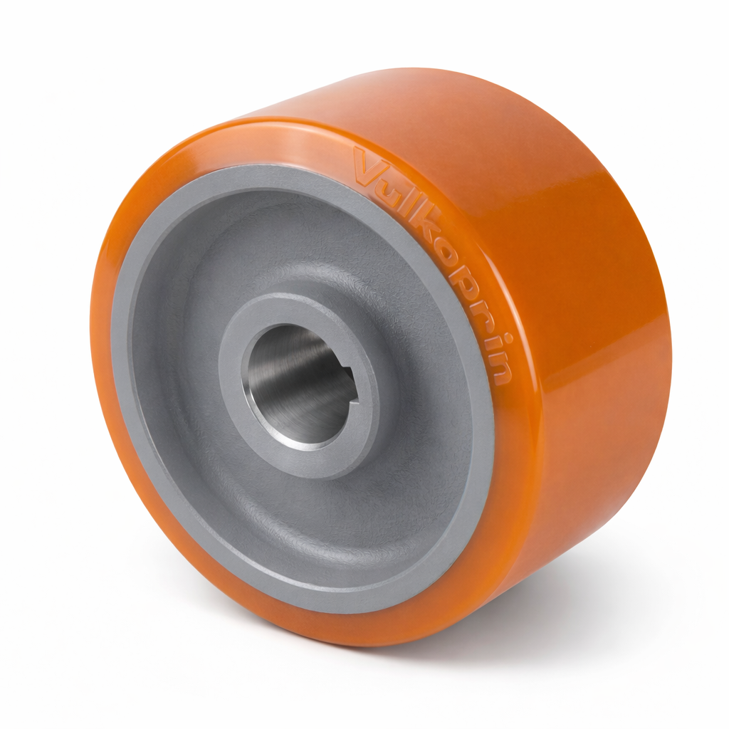 heavy duty wheel Ø 400 x 125mm Vulkollan® Load capacity 3850kg ...