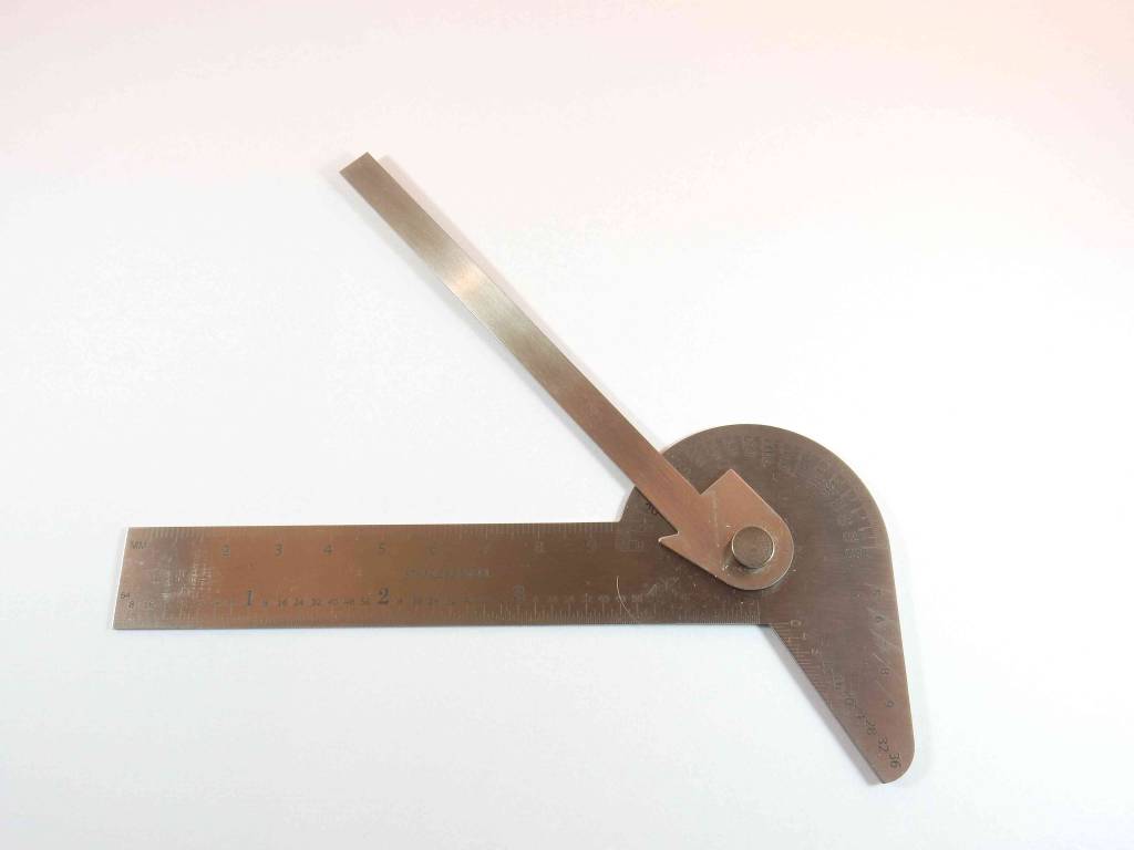 Degree Protractor and center finder tool - Mark's Miniatures