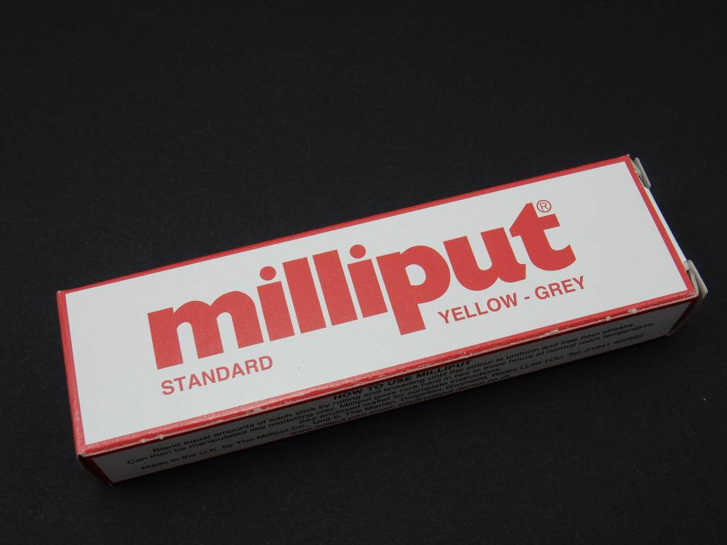 Milliput Standard - Yellow / Grey - Mark's Miniatures