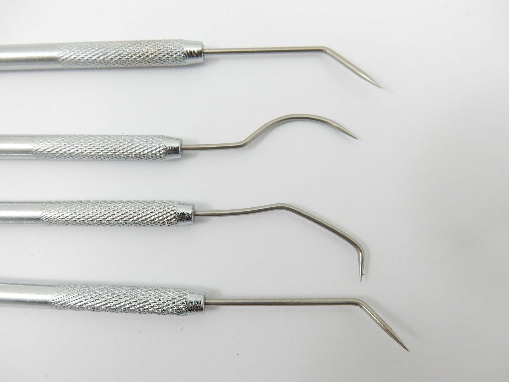 Scriber set - 4 pieces Different shapes hooks - Mark's Miniatures