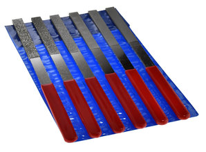 Diamond flat file set # 40, # 60, # 150, # 240, # 400, # 600 - Mark's ...