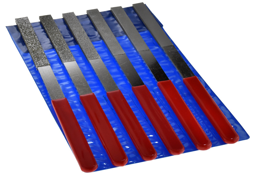 Diamond flat file set # 40, # 60, # 150, # 240, # 400, # 600 - Mark's ...