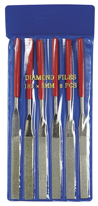 Diamond flat file set # 40, # 60, # 150, # 240, # 400, # 600 - Mark's ...