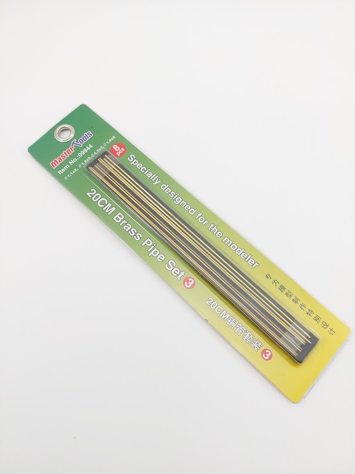 Messingrohre - Set 3 - 1.1mm/1.2mm/1.3mm/1.4mm - Mark's Miniatures