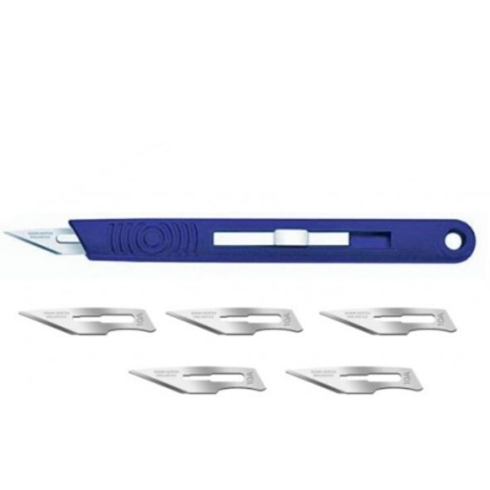 Professional Scalpel Holder no. 5A (3) Swann Morton - Retractable ...