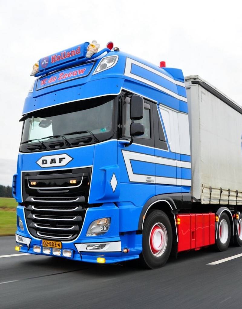 Bumperspoiler/splitter for DAF XF - Go-in-Style.nl