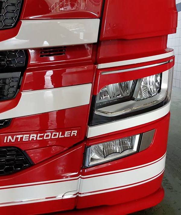 Eyebrows for Scania Nextgen Headlights - Go-in-Style.nl