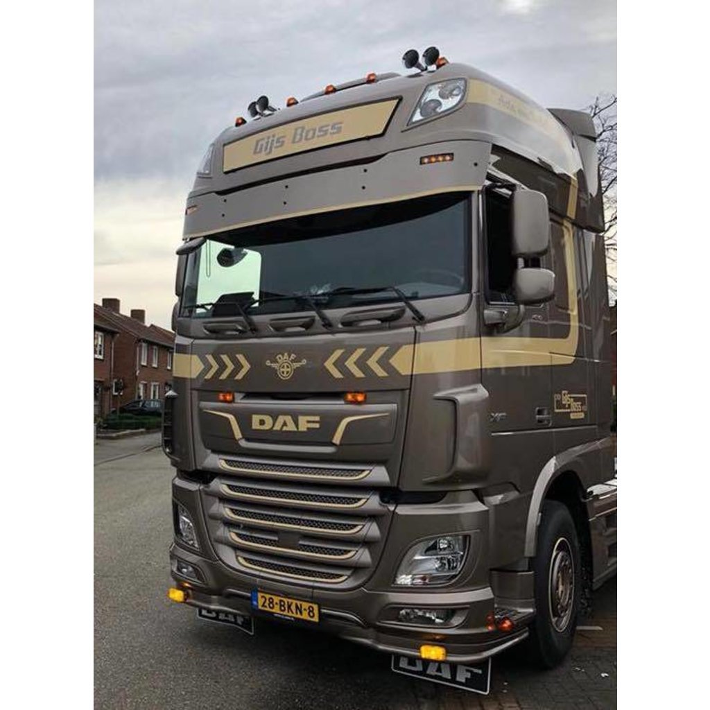 Bumperspoiler/splitter for DAF XF - Go-in-Style.nl
