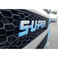 Scania SUPER emblem, polyester or Stainless steel - Go-in-Style.nl