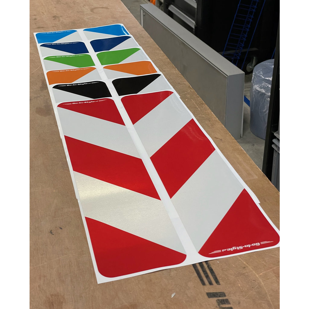 GIS length sign sticker(set) - Go-in-Style.nl