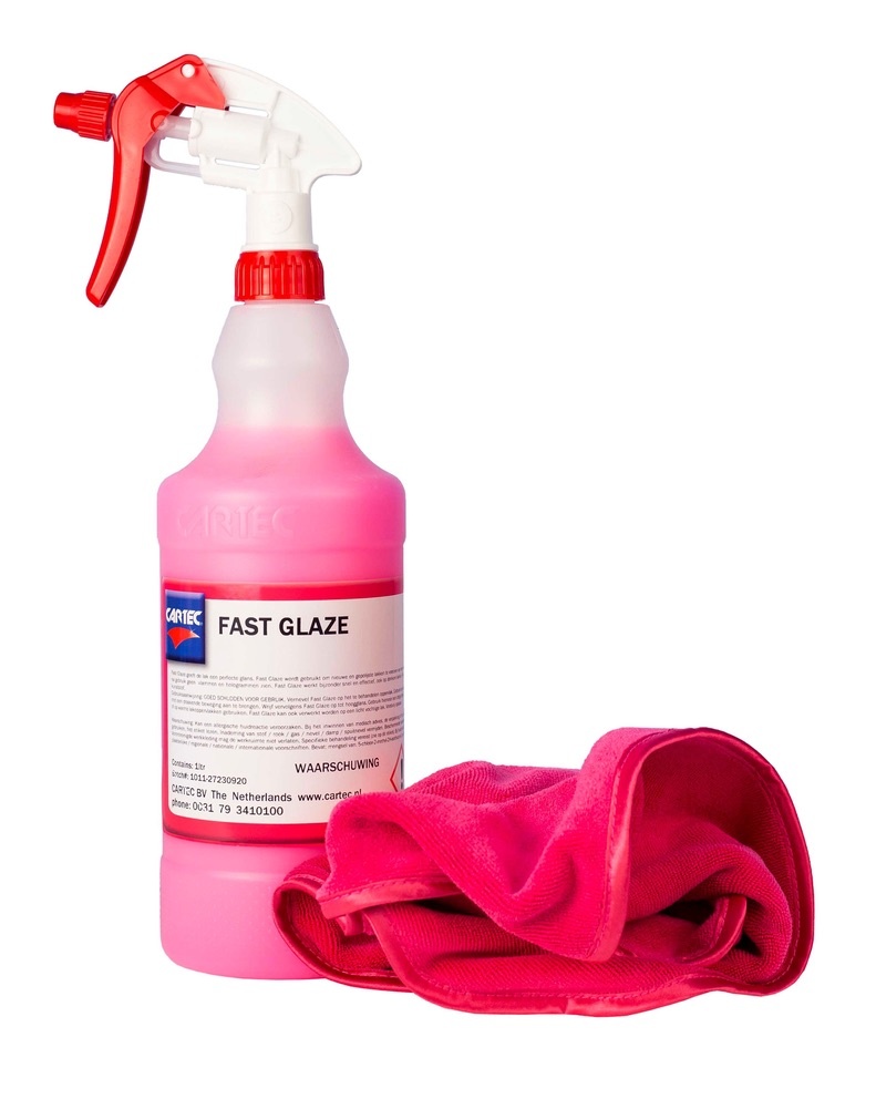 Chiffon de nettoyage en microfibres Cartec Fast Glaze 40 x 40 cm - Go ...