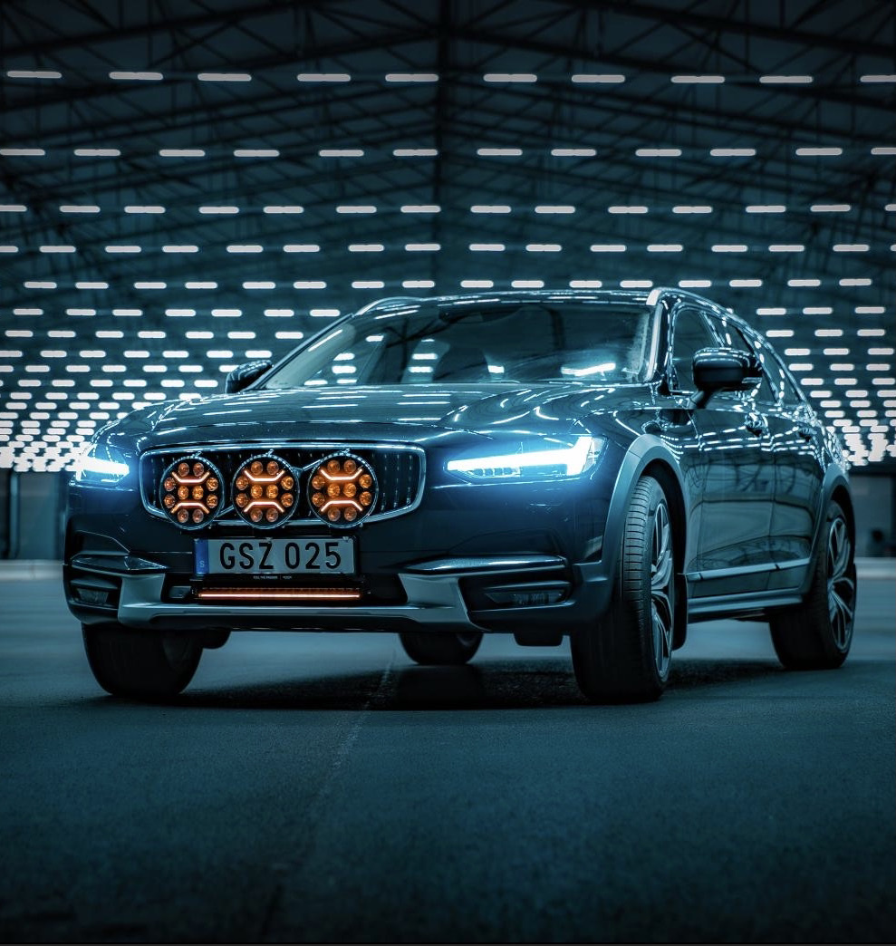 Dark Knight Intense 9" Full LED Driving Light - Go-in-Style.nl